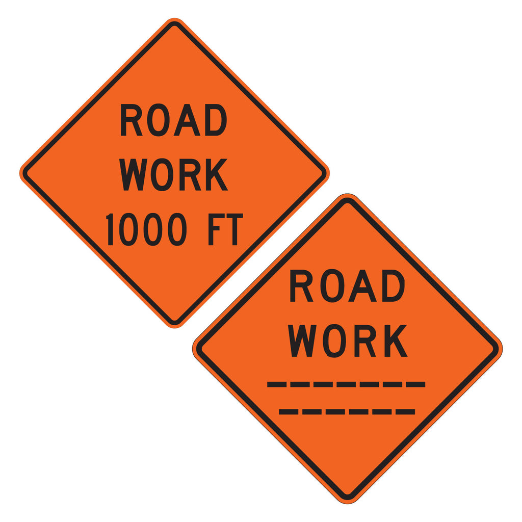 Road Work (custom Feet W20-1 – Sign Wise