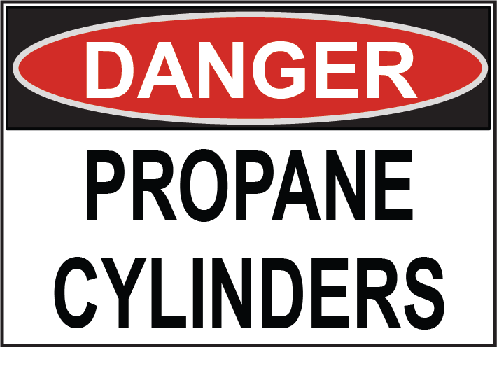 Propane Cylinders – Sign Wise